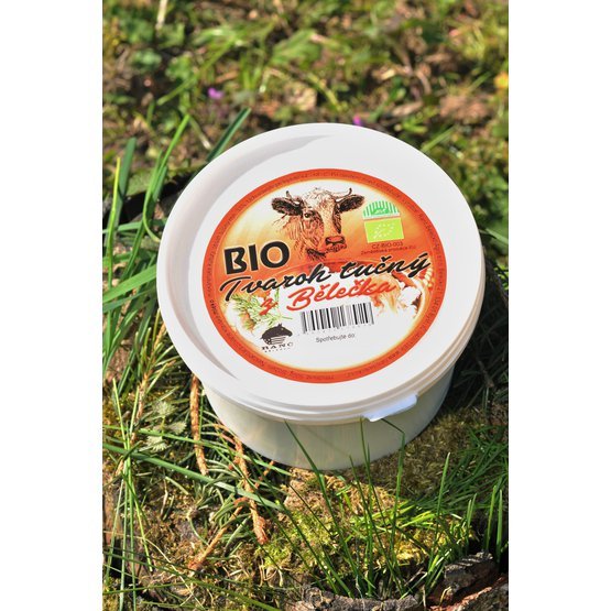 BIO tvaroh tučný 500g plast | BIO farmárské výrobky - obchod Ranč Bělečko